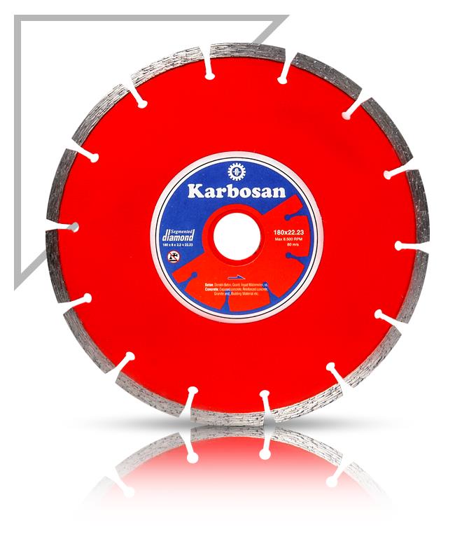 Karbosan Segmentli Elmas Kesici