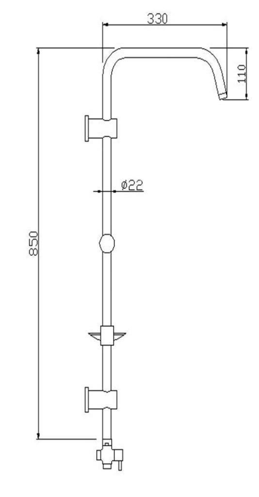Tema Rain Tondo Tepe Duş Seti